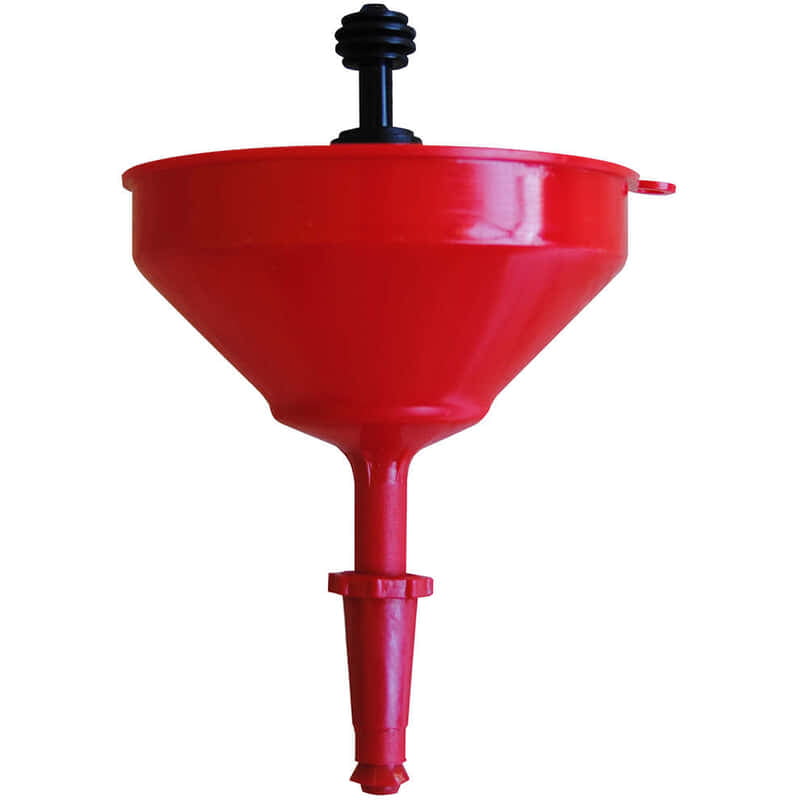 Self-regulating funnel